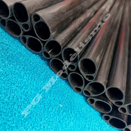 Mât ovale carbone PG Modelisme