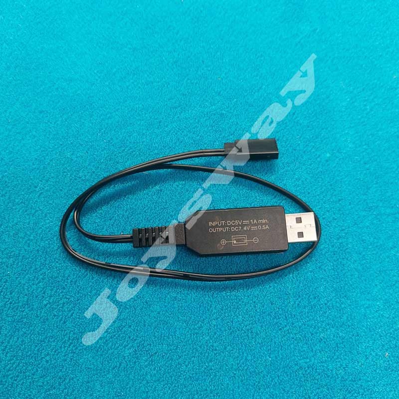 USB LiFePO4 charging cable PG Modelisme